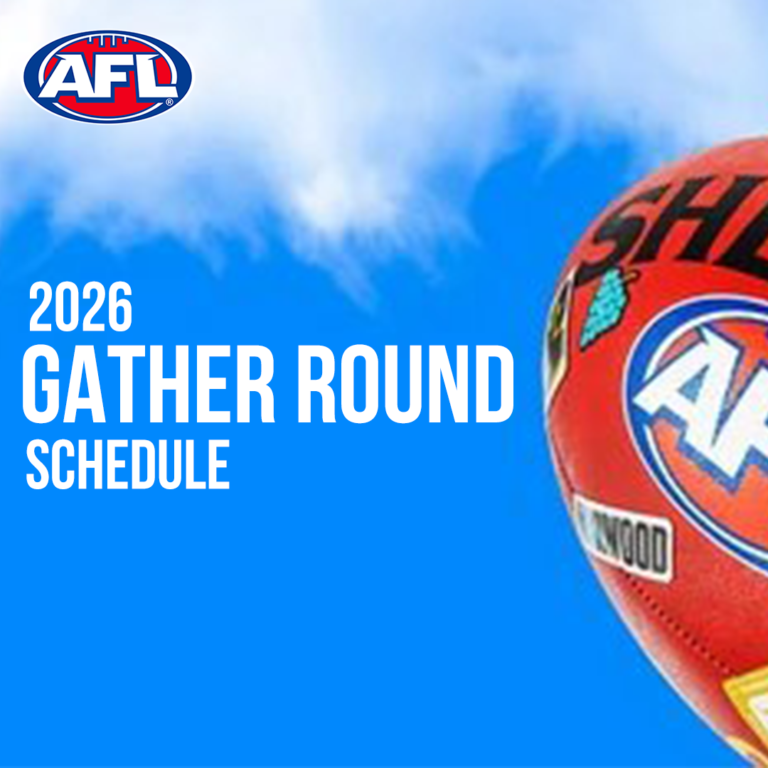 AFL Gather Round 2026 Schedule