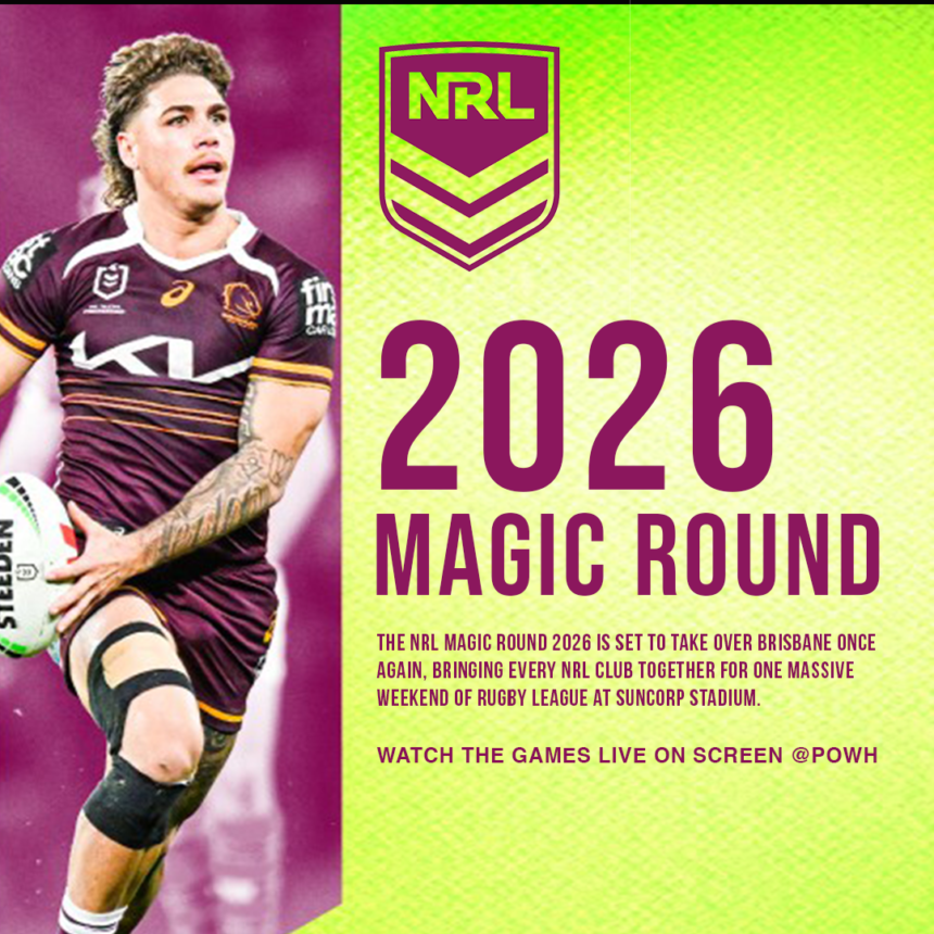 NRL Magic Round 2026 Schedule